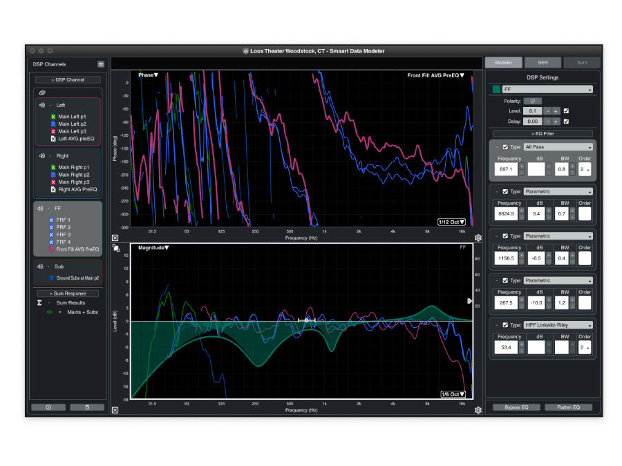 SMAART DATA MODELER – Rational Acoustics