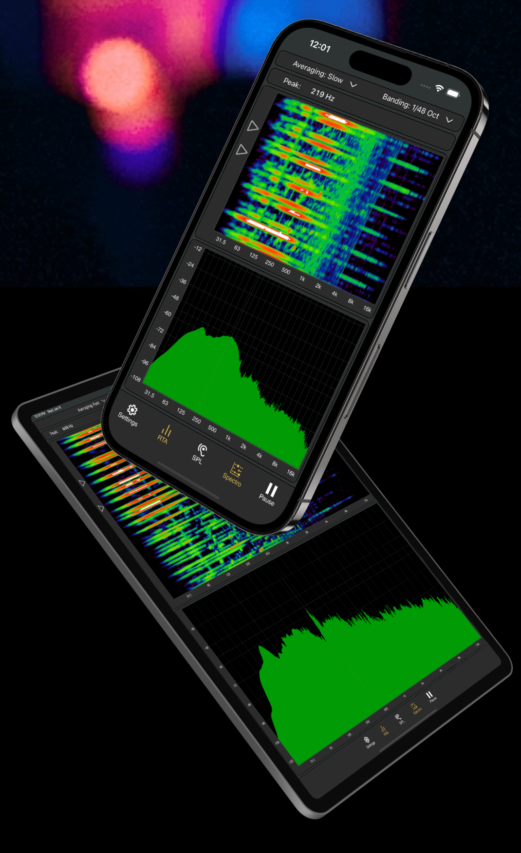 Smaart RTA Mobile App Page – Rational Acoustics