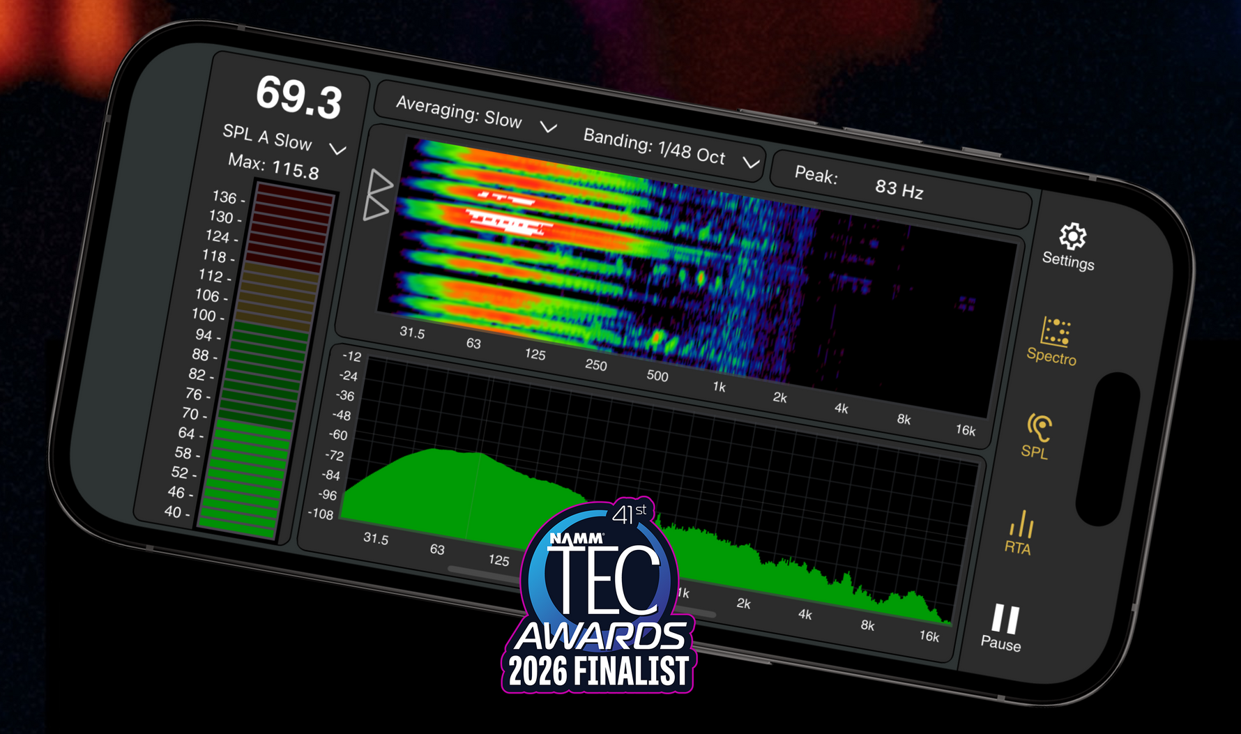 Smaart RTA Mobile App Page – Rational Acoustics